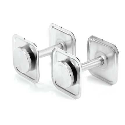 Quick-Lock Adjustable Dumbbell Handle Set: Ironmaster LLC